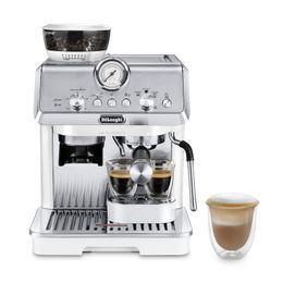 De'Longhi DE'LONGHI Espressomaschine "La Specialista Arte EC9155.MB - 4 Rezepte, 8 Mahlgradeinstellungen", wei&szlig; (geb&uuml;rstetes edelstahl und wei&szlig;), B:27,5cm H:40cm T:36,5cm, Kaffeemaschinen, 8 Mahlgrade, 3 Temperaturen, Milchschaumd&uuml;se, Espressomaschine