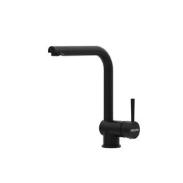 K&uuml;chenarmatur Stiebel Eltron "Wasserhahn K&uuml;che MAE-B", schwarz (matt, schwarz), H:29,8cm &Oslash;:57cm, Metall, Armaturen, drucklos, f&uuml;r offenen Boiler