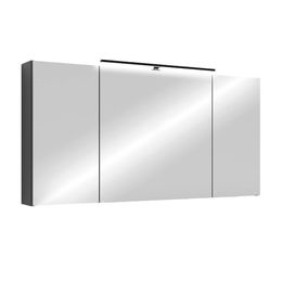 Pharao24.de Lichtspiegelschrank Badspiegelschrank 120 cm breit und 20 cm tief