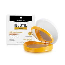 Heliocare 360&ordm; &Ouml;lfreie Kompaktfarbe Spf50 #bronze 10 gr