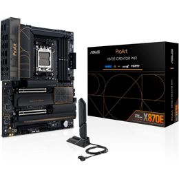 ASUS Mainboard "ProArt X870E-CREATOR WIFI", schwarz, B:28cm H:8,8cm T:36,5cm, Mainboards