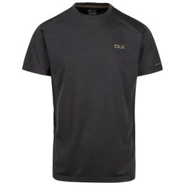 Trespass - "Garvey DLX" T-Shirt f&uuml;r Herren (Dunkelgrau meliert)