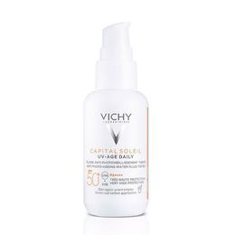 Vichy Capital Soleil Uv Age T&auml;gliches Sonnenschutzfluid Helle Farbe Lsf 50+ 40 ml