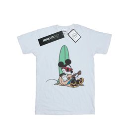 Disney - "Surf And Chill" T-Shirt f&uuml;r Herren (Wei&szlig;)