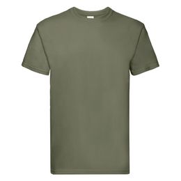 Fruit of the Loom - "Super Premium" T-Shirt f&uuml;r Herren (Klassisch Olivgr&uuml;n)