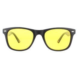 Montana Rectangle Unisex Schildkr&ouml;te Gelb Polarisierte Sonnenbrille