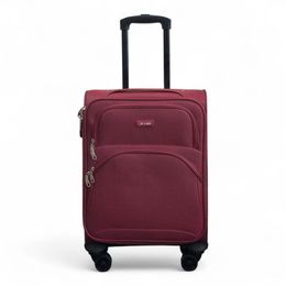 Weichschalen-Kabinenkoffer, 48 x 37 x 20 cm, sicherer Reisegep&auml;ckkoffer, passend f&uuml;r Easyjet, Ryanair