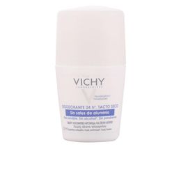 Vichy Desodorante Roll-on Sin Sales De Aluminio 24h Hidrata Y Calma Pieles Sensibles 50 ml