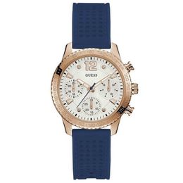 Guess W1025L4 Analog-Silikon Damenuhr