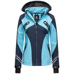 Rock Creek Softshelljacke Navy