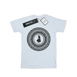 Disney - "Alice In Wonderland Circle" T-Shirt f&uuml;r Herren (Wei&szlig;)