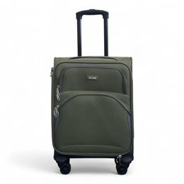 Weichschalen-Kabinenkoffer, 48 x 37 x 20 cm, sicherer Reisegep&auml;ckkoffer, passend f&uuml;r Easyjet, Ryanair