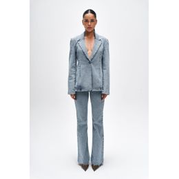BENU Damen Blauer Jeansblazer