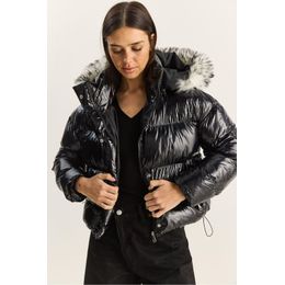 Kapuze Daunenjacke