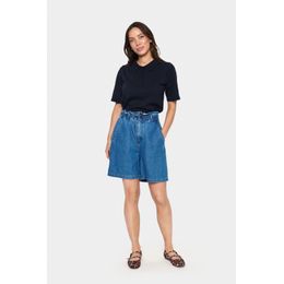 Saint Tropez Strickpullover Lockere Passform dark blue
