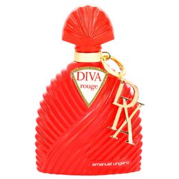 Emanuel Ungaro Diva Rouge Eau de Parfum Spray - Fesselnder Blumig-Fruchtiger Duft 100 ml
