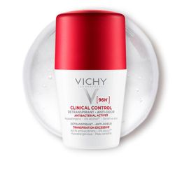 Vichy Clinical Control Deodorant 96h Roll-on F&uuml;r Frauen, Antitranspirant, Dry Touch, 50 ml