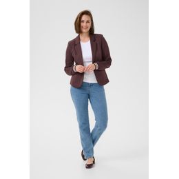 Kaffe Blazer Kinnie Regular fit brown white