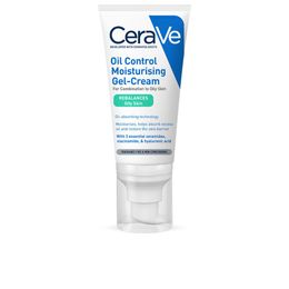 CeraVe Oil Control Feuchtigkeitsspendende Gelcreme F&uuml;r Mischhaut Bis Fettige Haut, 52 ml