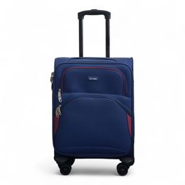 Weichschalen-Kabinenkoffer, 48 x 37 x 20 cm, sicherer Reisegep&auml;ckkoffer, passend f&uuml;r Easyjet, Ryanair