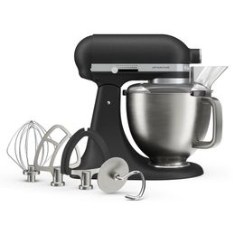 KitchenAid K&uuml;chenmaschine "Artisan Plus 5KSM50PKV", gusseisen schwarz, B:24cm H:36cm T:37cm, K&uuml;chenmaschinen, K&uuml;chenmaschine