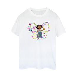 Disney - "Encanto Mirabel Butterfly" T-Shirt f&uuml;r Damen (Wei&szlig;)