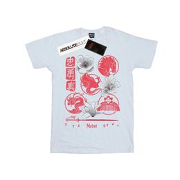 Disney - "Mulan Movie Icons" T-Shirt f&uuml;r Damen (Wei&szlig;)