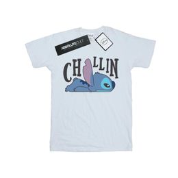 Disney - "Chillin" T-Shirt f&uuml;r Damen (Wei&szlig;)