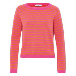 Peter Hahn - Rundhals-Pullover, mehrfarbig, Gr. 46 / L - Baumwolle