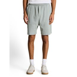 Shorts Tom Tailor Denim, Herren, Gr. L, N-Gr, gr&uuml;n mist, Web, Obermaterial: 100% Baumwolle, Hosen Shorts