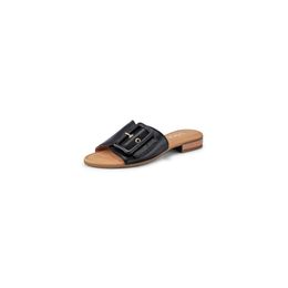 Gabor - Pantolette, schwarz, Gr. 38 - Leder