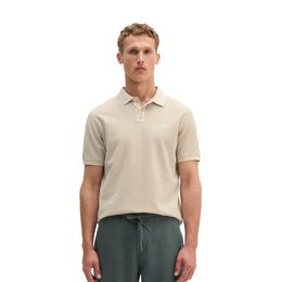 Marc O'Polo Poloshirt MARC O'POLO "aus Bio-Baumwolle", Herren, Gr. L, grau kit, Obermaterial: 100% Baumwolle, unifarben, regular fit, Strickb&uuml;ndchen, Shirts