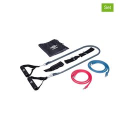 Umbro 9tlg. Widerstandsband-Set in Schwarz/ Rot/ Blau - 14% | Damen-outdoor-ausruestung