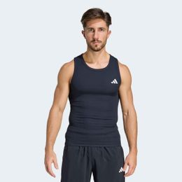 Tanktop adidas Performance "PRIMELIFT ESSENTIALS WORKOUT RIB TANK", Herren, Gr. L, schwarz, Obermaterial: 86% Polyester, 14% Elasthan, Rundhals, Tops Tanktop