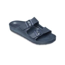 Sandale Quiksilver "Embark", Herren, Gr. 10 (43), lila (indigo), Obermaterial:Obermaterial: Synthetikmaterial / Au&szlig;ensohle: EVA;, Schuhe Sandale