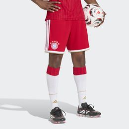 Trainingsshorts adidas Performance "FCB H SHO", Herren, Gr. M, N-Gr, better scarlet, normal, gr., Obermaterial: 100% Polyester, Hosen
