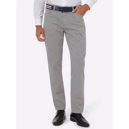 Bootcuthose CLASSIC, Herren, Gr. 56, Normalgr&ouml;&szlig;en, grau, 97% Baumwolle, 3% Elasthan, unifarben, Hosen
