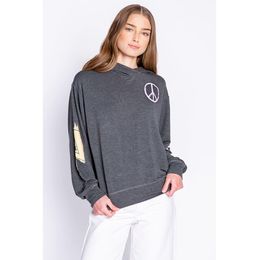 PJ Salvage Hoodie in Anthrazit - 71% | Gr&ouml;&szlig;e M | Damen-sweatshirts-jacken