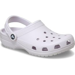 Clog Crocs "Classic Clog", Damen, Gr. 41, grape ice, Croslite&trade;, Schuhe Clog, Sommerschuh, Schlappen, Hausschuh passt zu Jibbitz