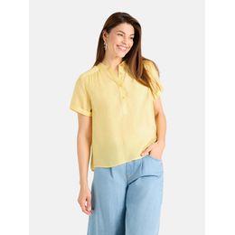 LIEBLINGSST&Uuml;CK Klassische Bluse LIEBLINGSST&Uuml;CK "AlaisL", Damen, Gr. 36, 210, sunset, 87% Viscose, 13% Polyester, loose fit, Rundhals, Blusen Bluse, 87% Viscose, 13% Polyester
