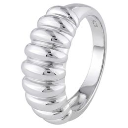 Silberring Jobo "Statement Ring" Gr. 50, silber 925, Fingerringe, Damen, 50, Silber 925 (Sterlingsilber), Silberring, 925 Silber rhodiniert