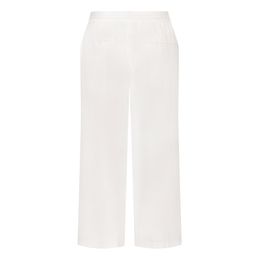 Leinenhose Betty Barclay "Damen unifarben", Damen, Gr. 36, Normalgr&ouml;&szlig;en, wei&szlig; (rohwei&szlig;), Leinenmischung, Obermaterial: 55% Leinen, 45% Viskose, relaxed fit 3/4-L&auml;nge, Hosen, Material