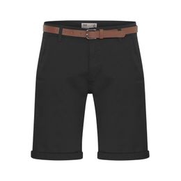 !Solid Chinoshorts SOLID "Chinoshorts SDMontijo", Herren, Gr. S, N-Gr, schwarz, Obermaterial: 98% Baumwolle CO. 2% Elasthan EL., Hosen Chinoshorts