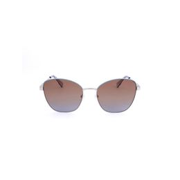 Longchamp Damen-Sonnenbrille in Silber - 69% | Gr&ouml;&szlig;e 57 | Damen-brillen