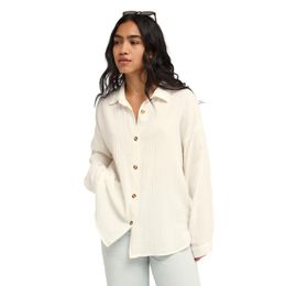 Longsleeve Roxy "Morning Shine", Damen, Gr. L, coconut milk, Obermaterial: 100% Baumwolle., Shirts