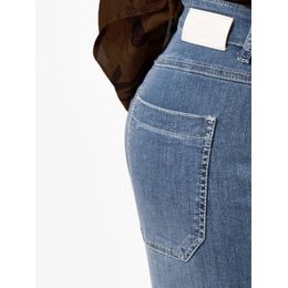 7/8-Jeans Toni, Damen, Gr. 40, N-Gr, summer bleached used, Denim/Jeans, Obermaterial: 97% Baumwolle, 3% Elasthan, regular fit 7/8-L&auml;nge, Jeans, / Culotte, Regular-Fit, Stretch