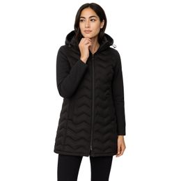 Winterjacke LPO "Luna", Damen, Gr. 40 (M), schwarz, 95% Polyester, 5% Elasthan, regular fit, Jacken Winterjacke, auch in Gro&szlig;en Gr&ouml;&szlig;en