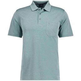 Poloshirt Ragman, Herren, Gr. M, salbei, 344, Piqu&eacute;, 61% Baumwolle, 39% Polyester, regular fit, ohne Ausschnitt, Shirts