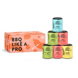 Just Spices BBQ Gew&uuml;rzbox - Gew&uuml;rzmischungen | 100% nat&uuml;rliche Zutaten | Gew&uuml;rzsets | Geschenkideen