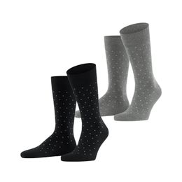 Socken Esprit "Fine Dot", Herren, Gr. 39-42, marine, Baumwollmischung, gepunktet, normal, Socken Socken